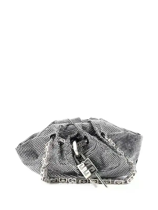 Givenchy Kenny Crystal-embellished Mini Shoulder Bag - Black