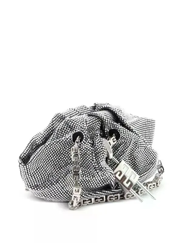 Givenchy Kenny Crystal-embellished Mini Shoulder Bag - Black