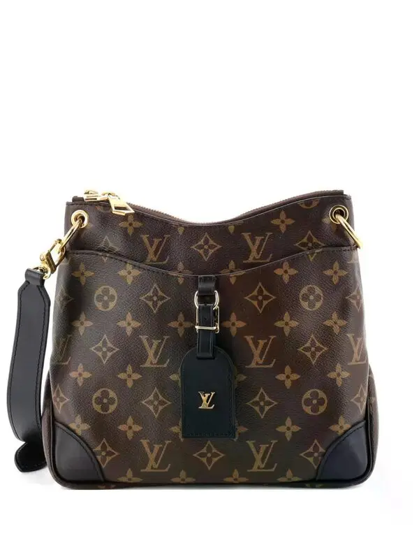 LOUIS VUITTON Odeon Nm Monogram Canvas Pm - Black