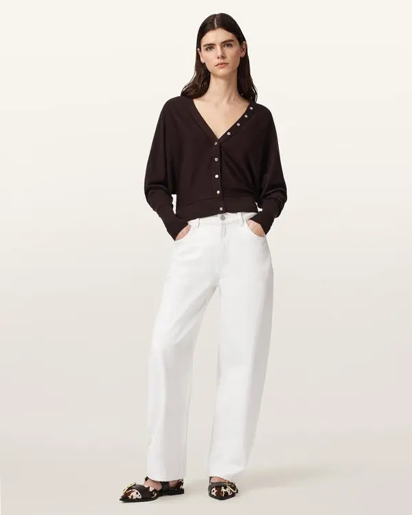 ALLSAINTS Honor V-neck Merino Cardigan