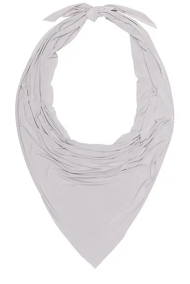 Norma Kamali X Lifestyle 54 Triangle Scarf - Grey