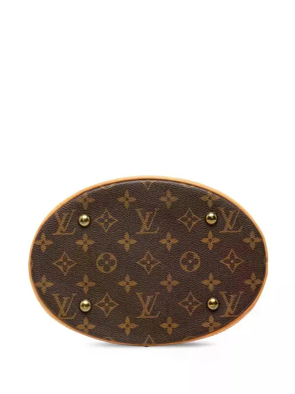 LOUIS VUITTON 2001 Monogram Petit Bucket Bag
