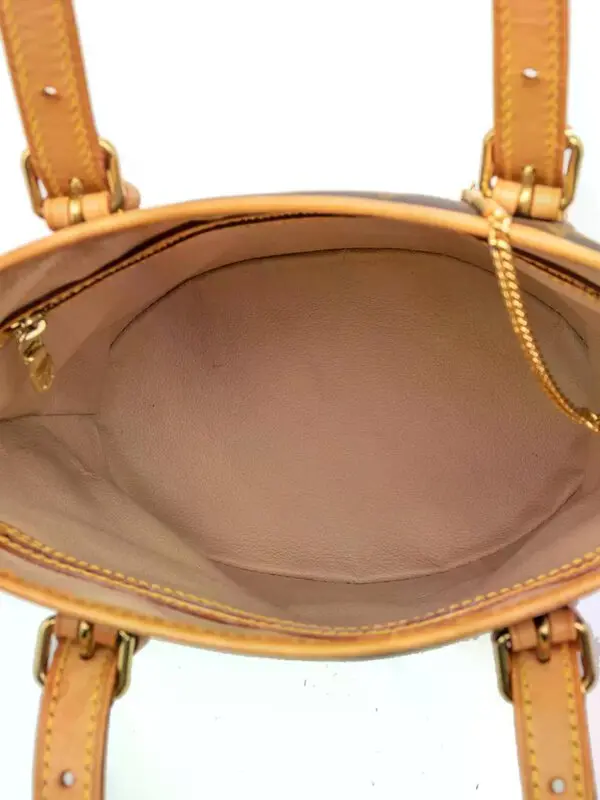 LOUIS VUITTON 2001 Monogram Petit Bucket Bag