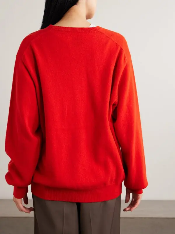 SSSTEIN Brushed Cashmere Crewneck Sweater
