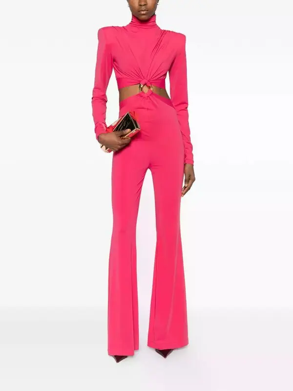 MITILIANE COUTURE Cut-out Chain-link Jumpsuit