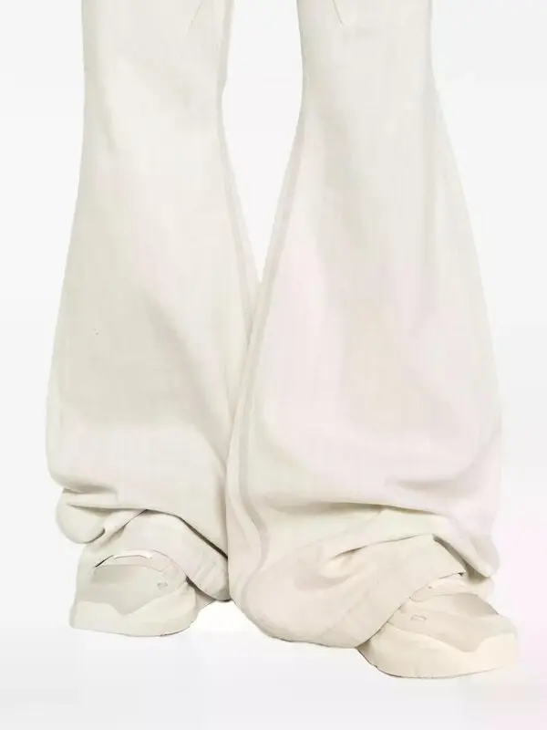 Rick Owens Bolan Bootcut Denim Jeans - Neutrals
