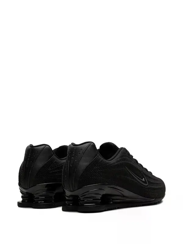 Nike Shox Z Striped Sneakers - Black