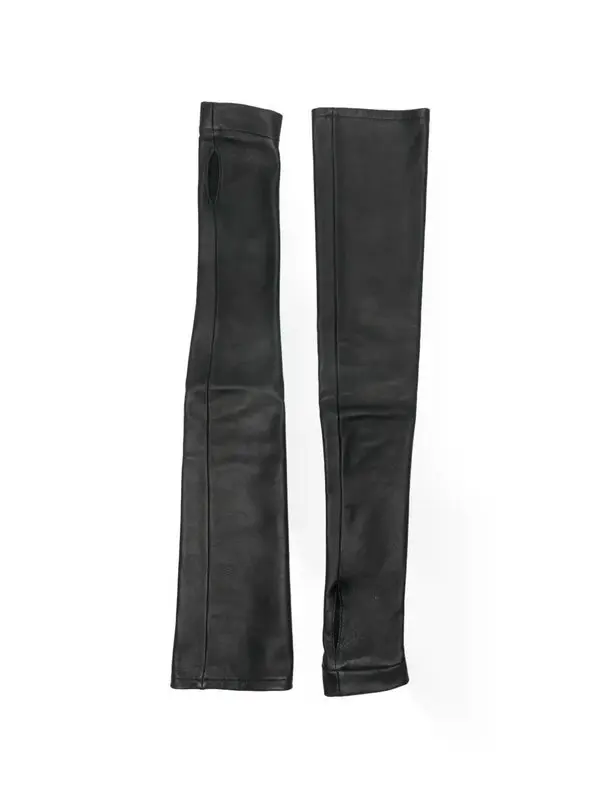 MITILIANE COUTURE Fingerless Long Gloves - Black