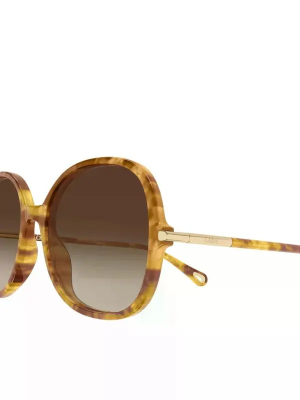 Chloé Oversized Frame Sunglasses - Brown
