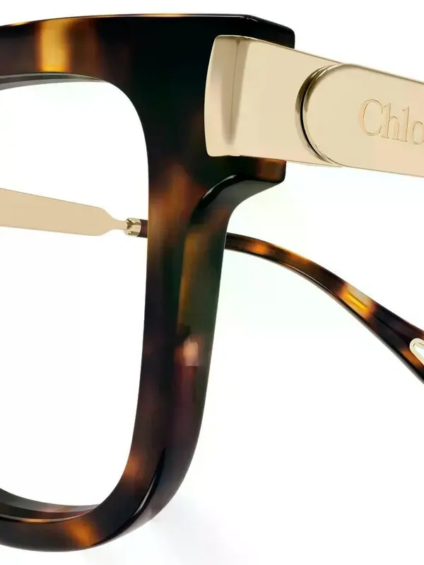Chloé Square-frame Eyeglasses - Brown