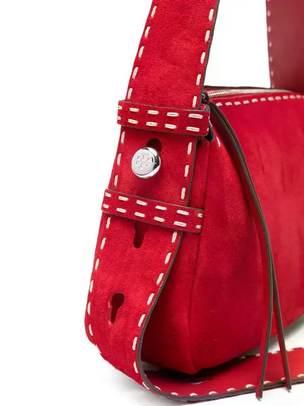 Tory Burch Romy Shoulder Bag - Red