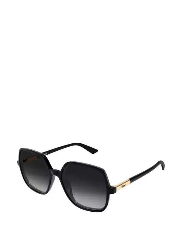 Chloé Oversized Frame Sunglasses - Black