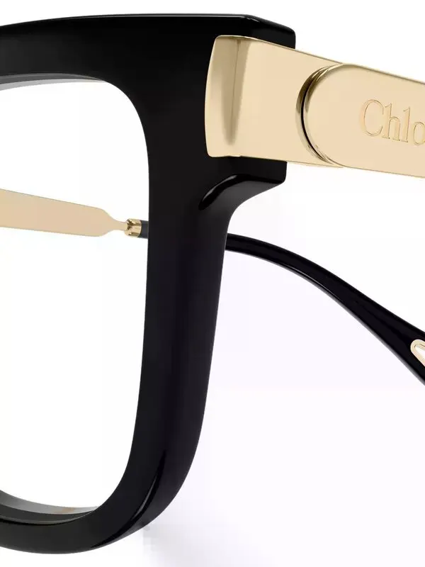 Chloé Square Frame Glasses - Black