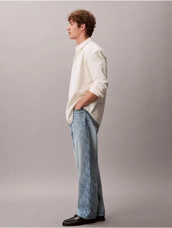 Calvin Klein 90s Straight Leg Jeans - Lt Playbill