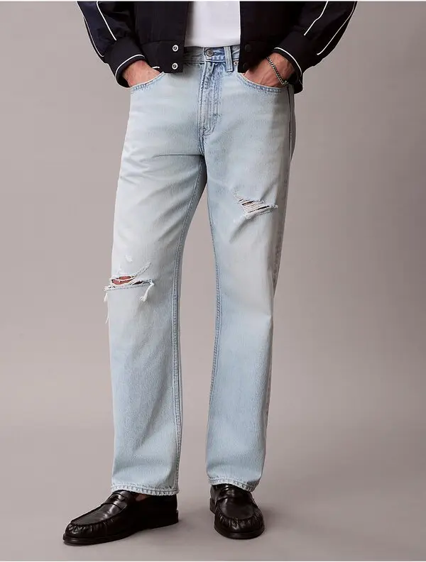 Calvin Klein 90s Straight Leg Jeans - Miesel