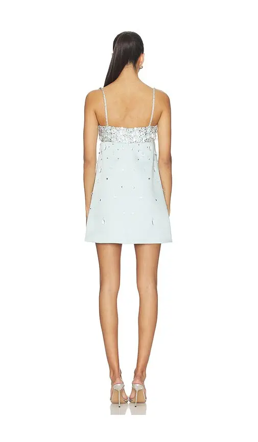 Retrofete Embellished Mini Dress