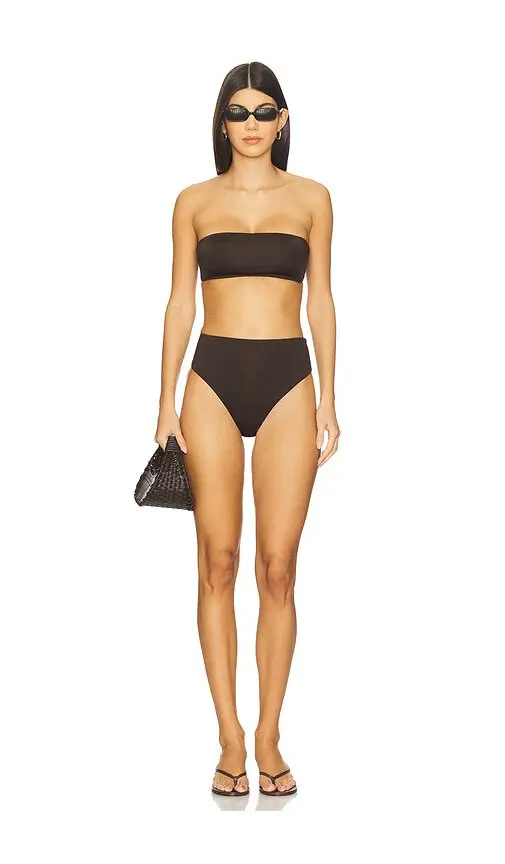 VITAMIN A Barcelona High Waist Bikini Bottom