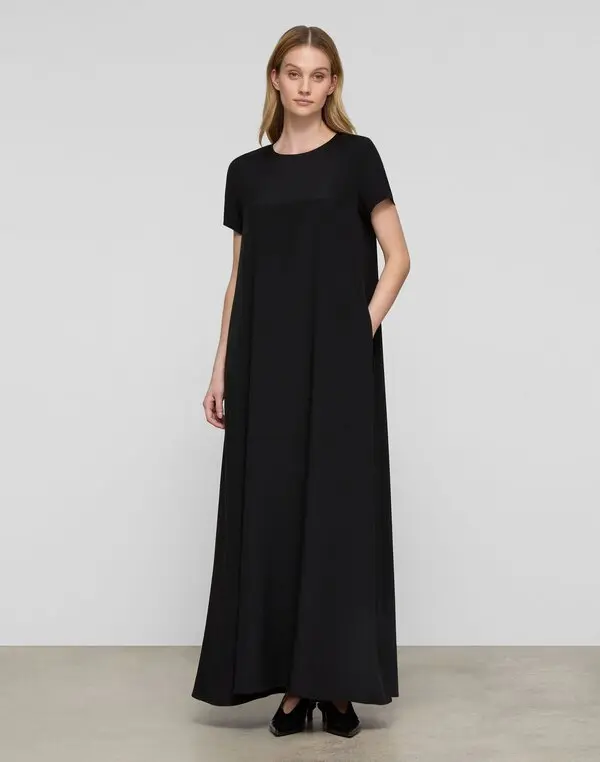 Lafayette 148 New York Organic Silk Crepe De Chine Maxi Dress