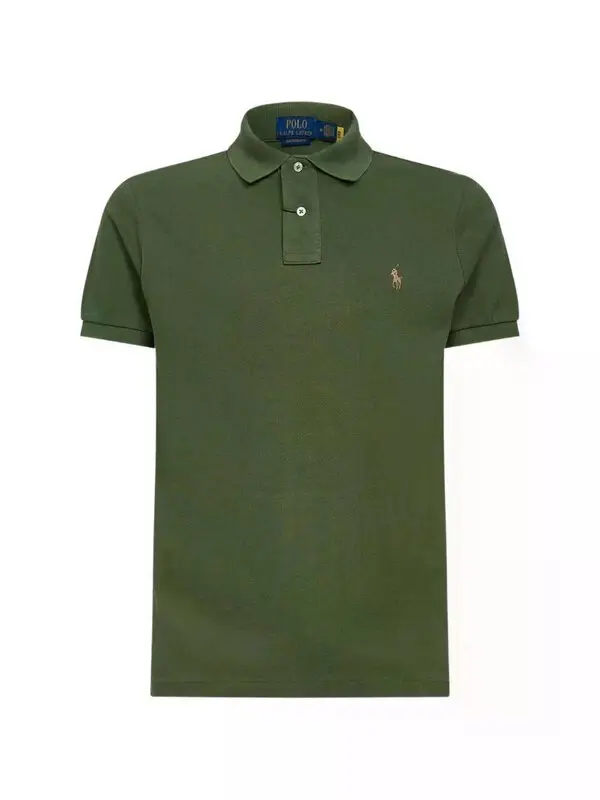 Polo Ralph Lauren Embroidered Logo Polo Shirt - Green