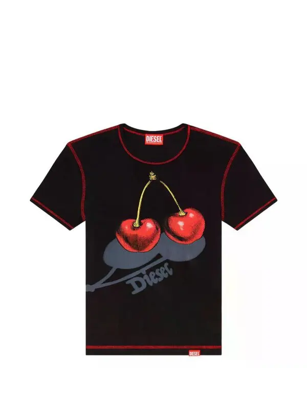 DIESEL® Printed T-shirt - Black