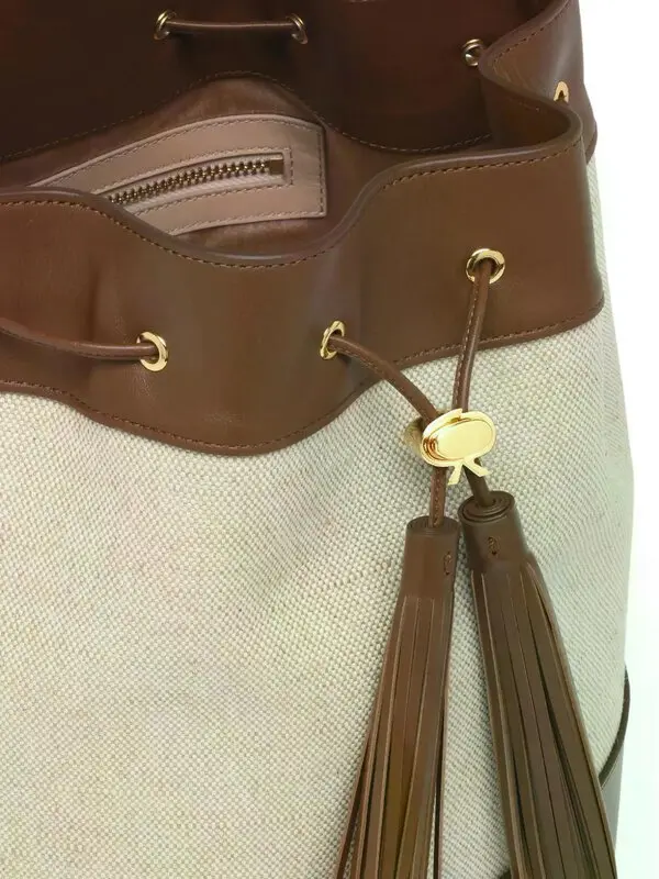 GIANVITO ROSSI Sienna 22 Top Handle Bag - Neutrals