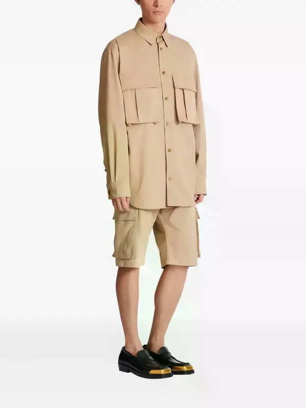 Balmain Cotton Safari Shirt