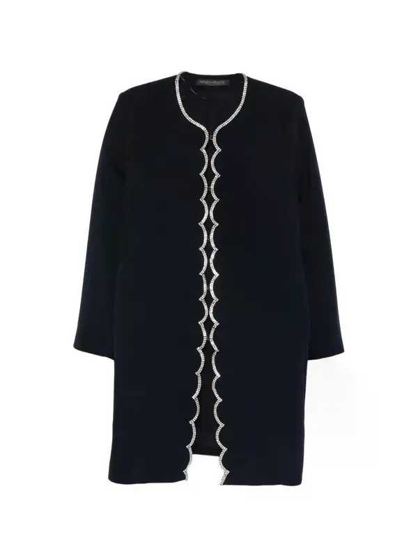 Marina Rinaldi Scalloped Embellished Coat
