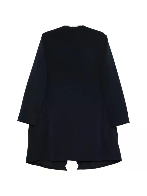 Marina Rinaldi Scalloped Embellished Coat