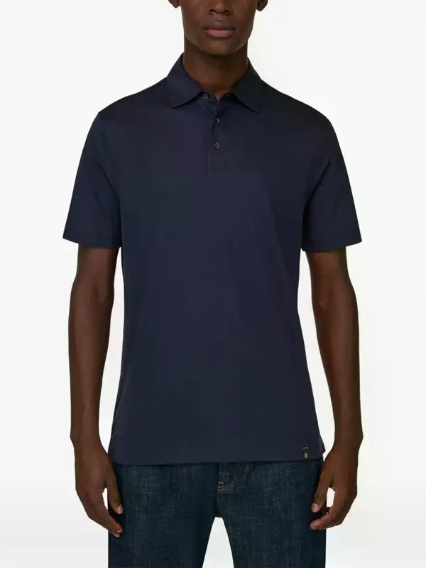 Boggi Milano Button Short-sleeve Polo Shirt