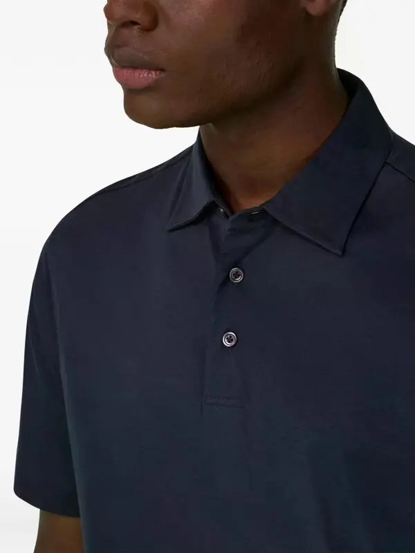 Boggi Milano Button Short-sleeve Polo Shirt