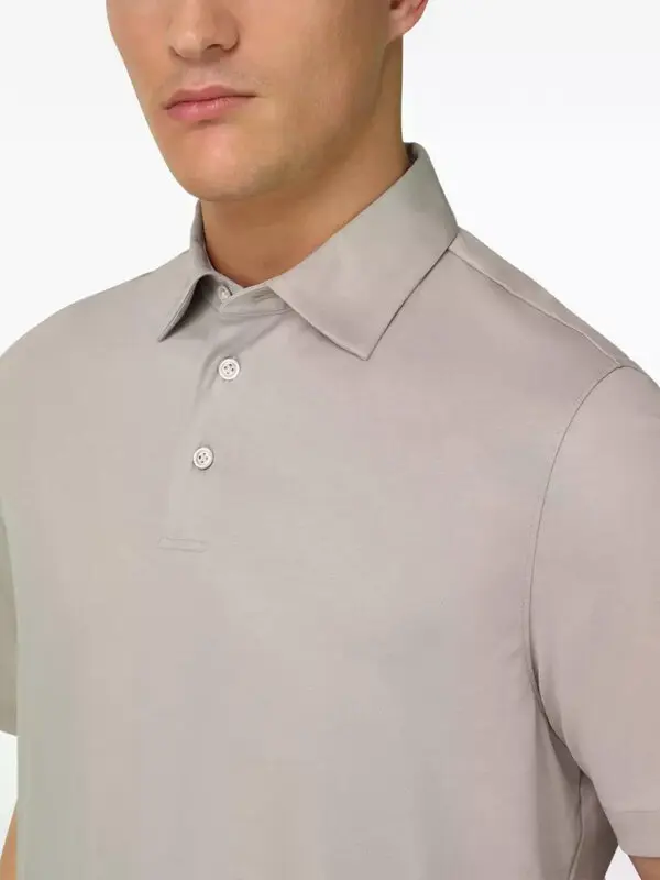 Boggi Milano Short-sleeve Polo Shirt - Neutrals