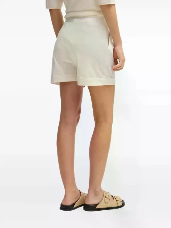 BOSS Pleated-pocket Shorts