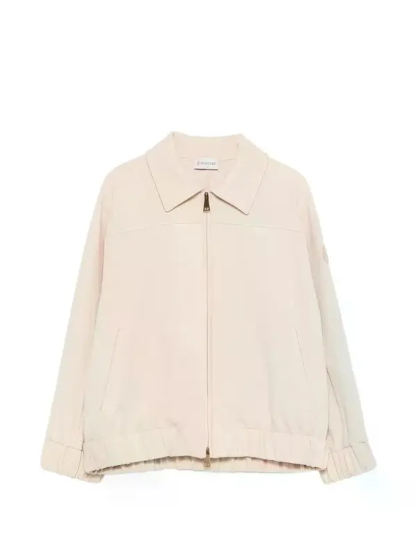 Moncler Zip-up Tonal-logo Bomber Jacket
