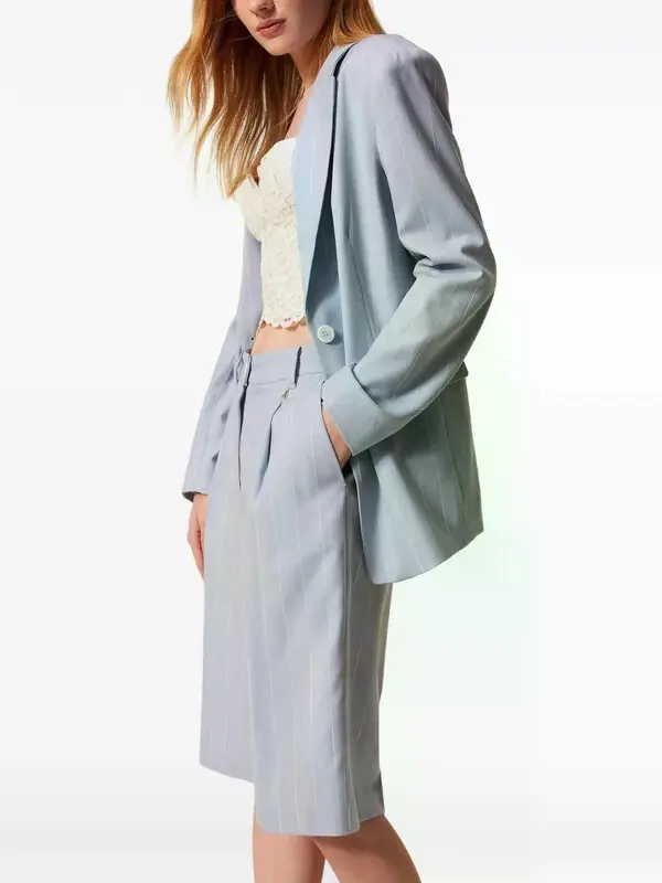 TWINSET Pinstripe Blazer
