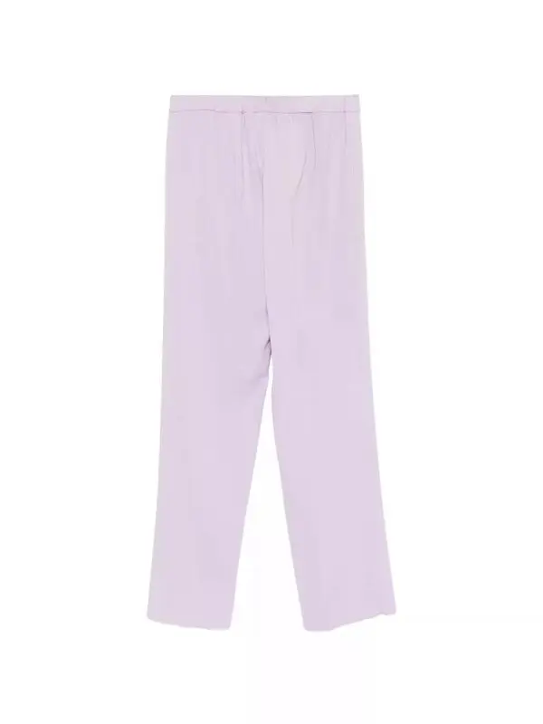 Marina Rinaldi Button Trousers - Purple