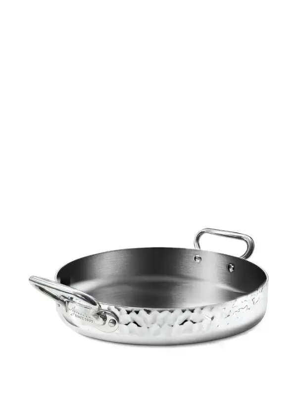 PENTOLE AGNELLI Hammered Inox Frying Pan