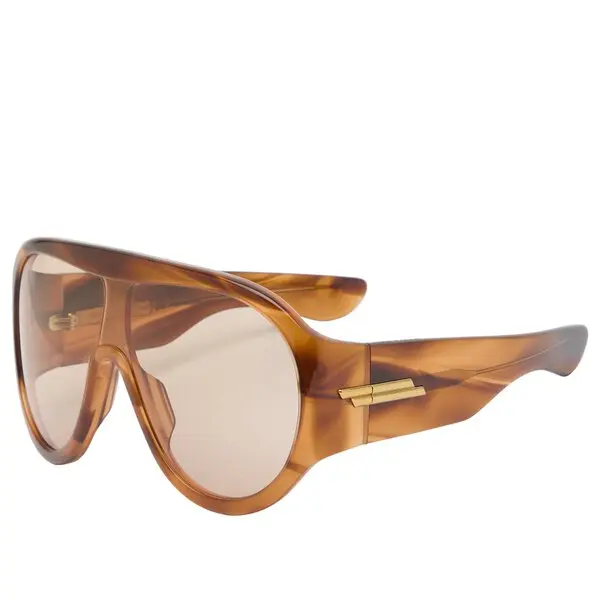 Bottega Veneta Bv1345s Sunglasses - Havana/brown