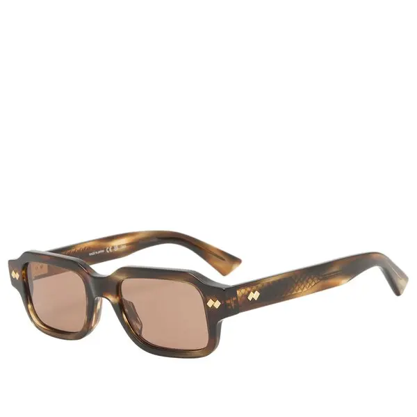 Bottega Veneta Bv1442s Sunglasses - Havana/brown