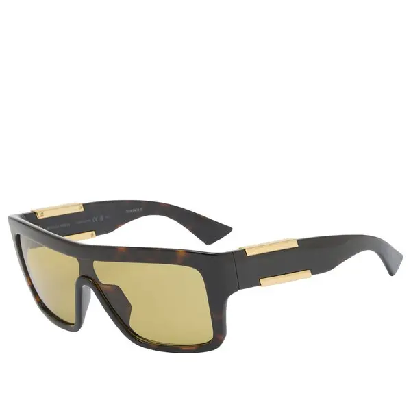 Bottega Veneta Bv1451s Sunglasses - Havana/yellow