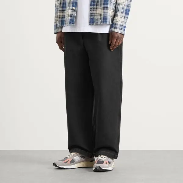 BOUND Heavy Canvas Trousers - Black