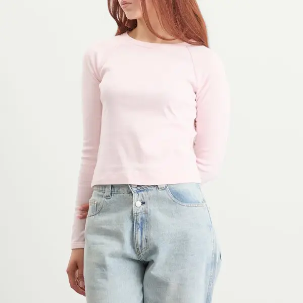 FRUITY BOOTY Round Neck Long Sleeve Top