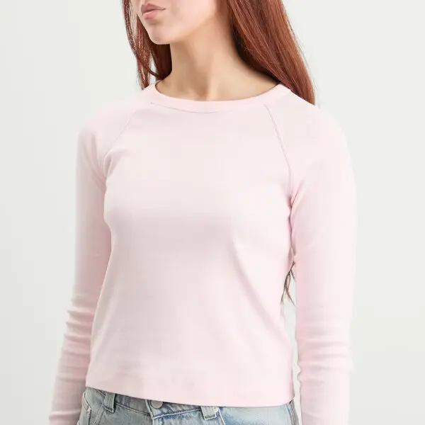 FRUITY BOOTY Round Neck Long Sleeve Top