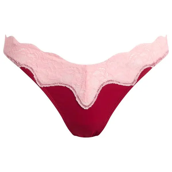 FRUITY BOOTY Lacie Thong - Pink
