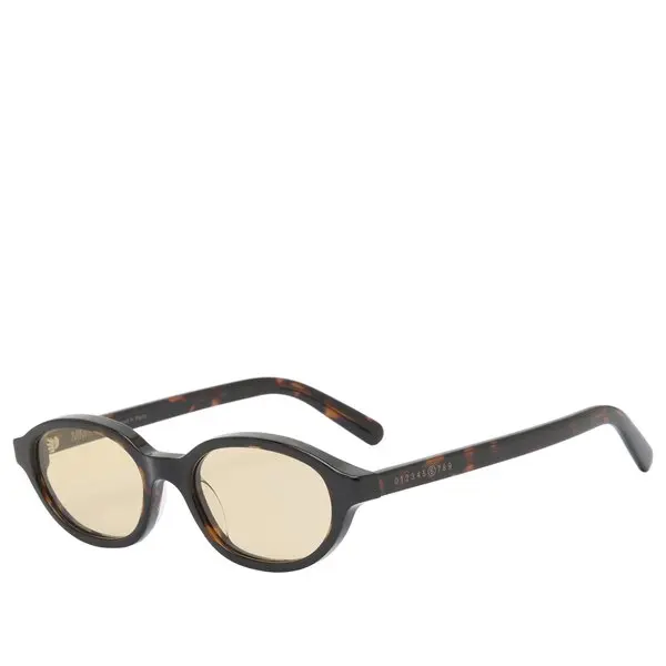 RETROSUPERFUTURE X Mm6 Form 2 Round Sunglasses - Havana/photochromatic Mustard