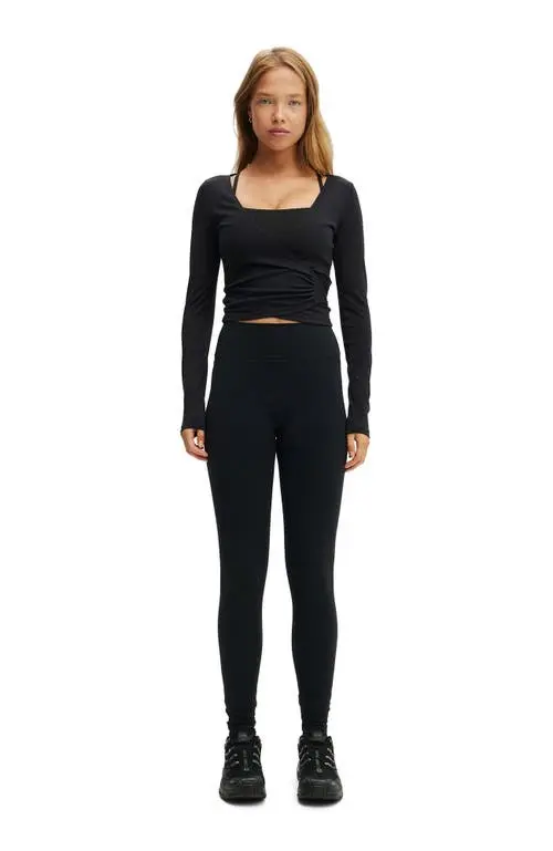 Cotton:on Active Ultra Luxe Invisible Scrunch Tight