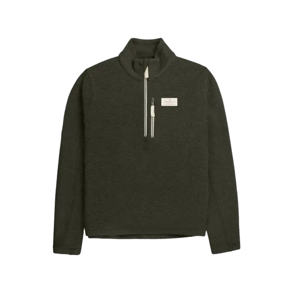 AMUNDSEN Hut Half-zip - Spruce Green