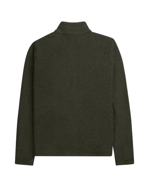AMUNDSEN Hut Half-zip - Spruce Green