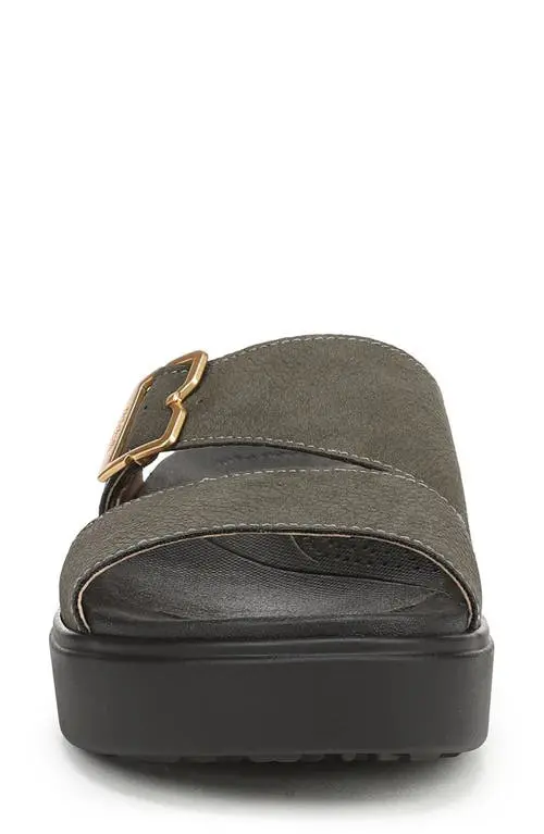 Dr. Scholl'S Madison Cloud Slide Sandal - Olive