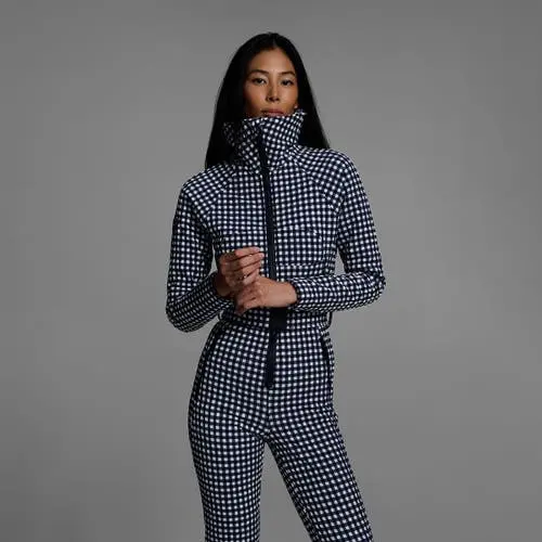 Cordova Chatel Snow Suit - Indigo Gingham