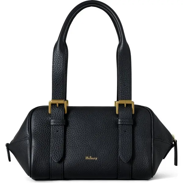 Mulberry Small Boston Top Handle Bag - Black